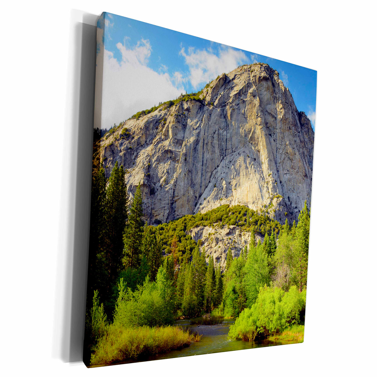 Zumwalt Meadow, Roaring River, Kings Canyon NP, California, USA, Museum Grade Canvas Wrap — 3dRose