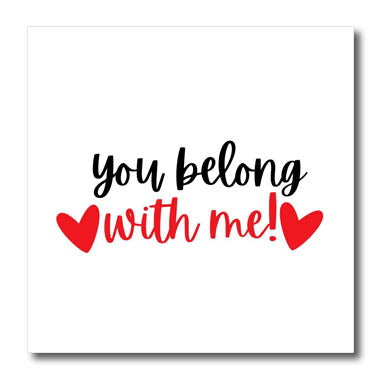 You Belong With Me Valentine Gift For Anniversary For Wife Husband ...